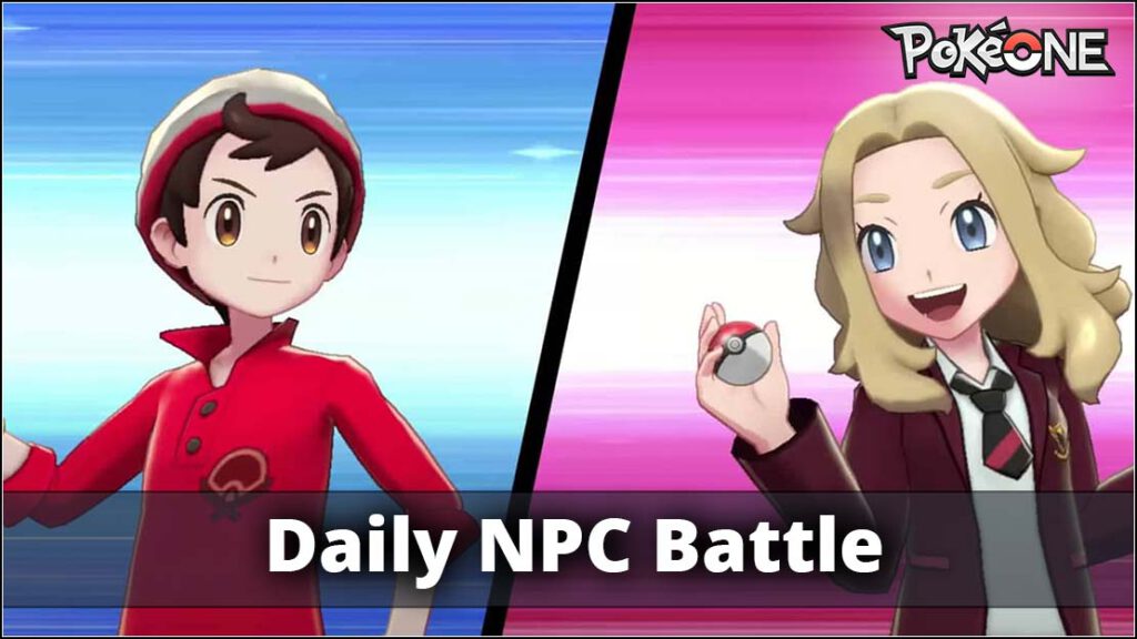 Daily NPC battles in Kanto