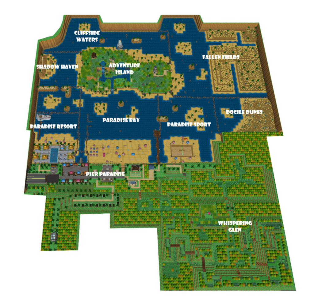 Pokeone Summer Event Maps