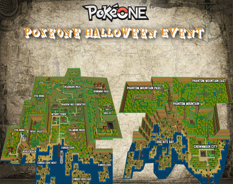 Pokeone Halloween Event - PokéOne Best Pokemon Multiplayer Online Game MMO